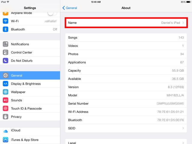 Πώς να αλλάξετε την ονομασία του iPad σας | iRepair